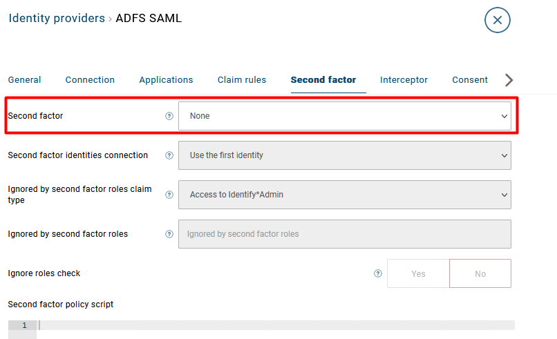 How to set up two factor