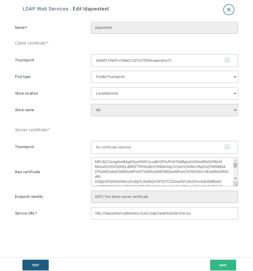 How to setup LDAP login provider for Identify
